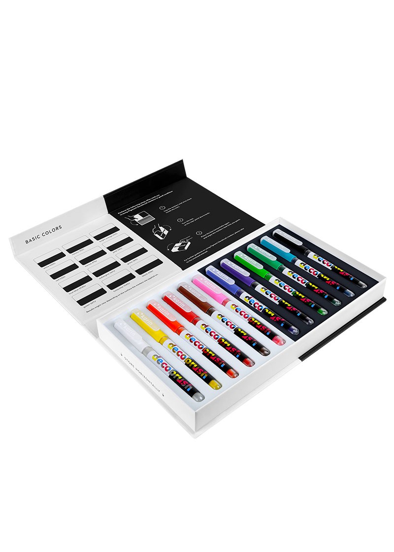 Pigment Decobrush | Basic Colors Collection 12 colors