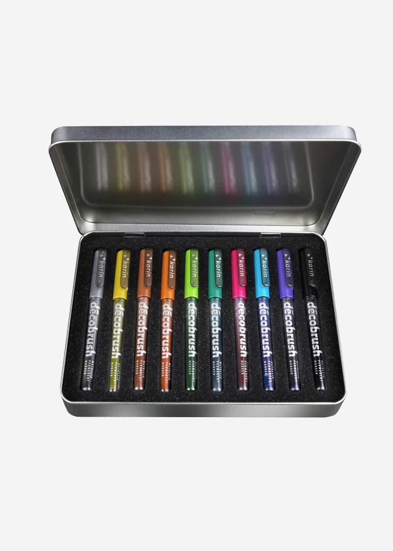 DécoBrush Metallic | 10 colours