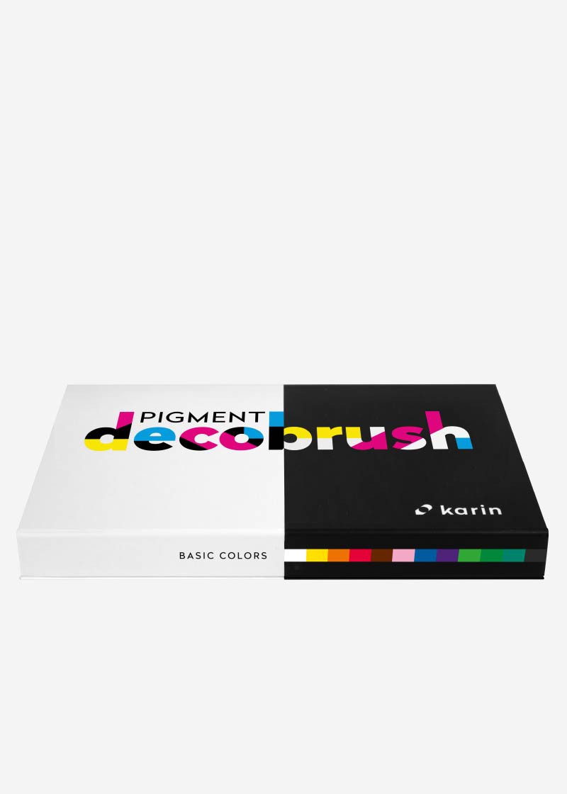 Pigment Decobrush | Basic Colors Collection 12 colors